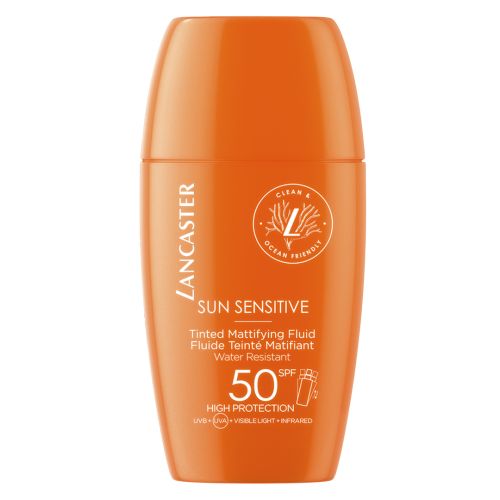 Lancaster Sun Sensitive Mattifying Fluid Spf50 Tinted 30ml