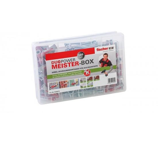 Fischer Meisterbox Duopower Tiplovi+Vijci 160kom