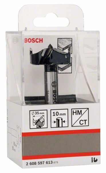 Umetnička burgija, tvrdi metal Bosch 2608597613, 35 x 90 mm, d 10 mm