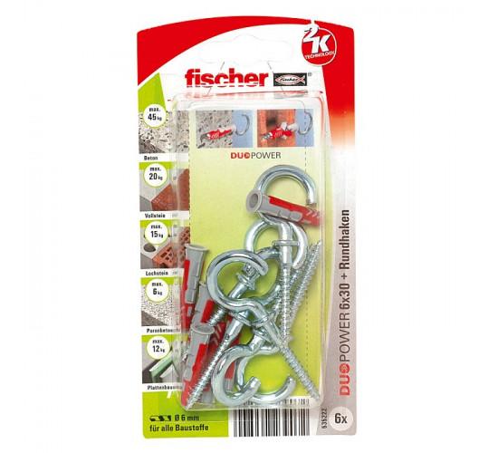 Fischer Tipl Dp10 + Kuka-polukrug 7×106 2kom