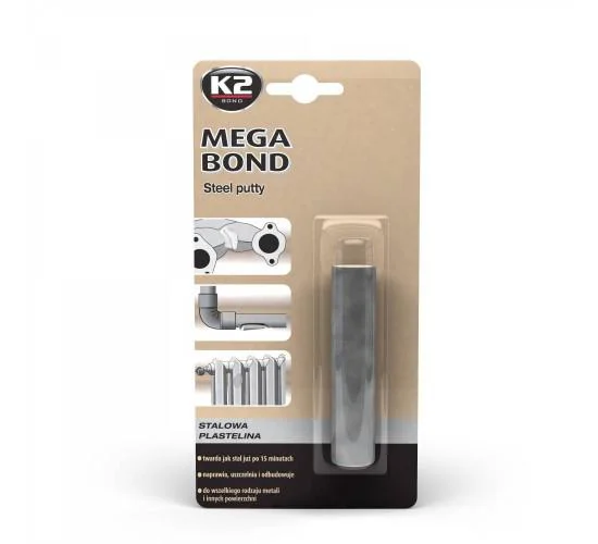 K2 Mega Bond Dvokomponentni Lepak U Stiku Za Metal 60g