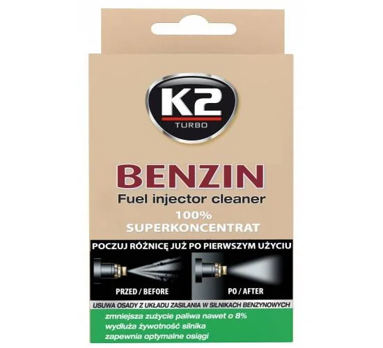 K2 Turbo Benzin Aditiv 50ml Za Čišćenje Dizni