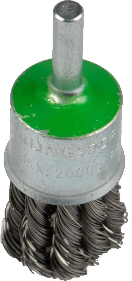 Klingspor BPS 600 Z upletena mala četka Number of rows 1, 22 x 6 mm, 0,35 nerđajući čelik