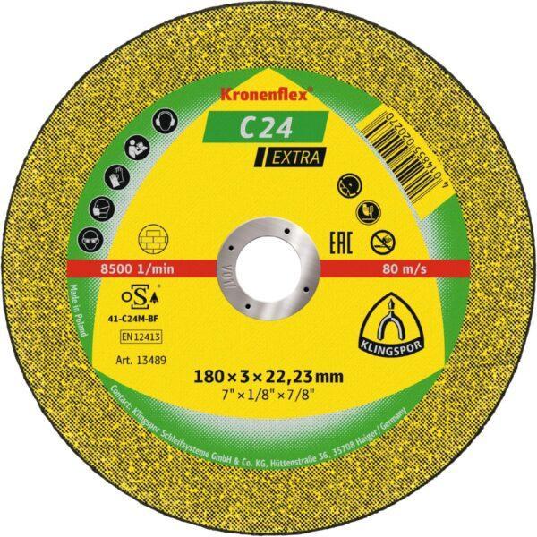 Klingspor C 24 EX rezne ploče, 100 x 2,5 x 16 mm zglavkast