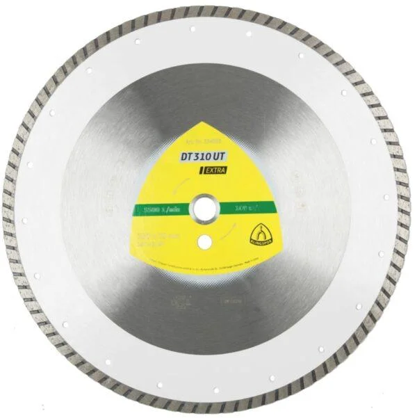 Klingspor DT 310 UT dijamantske rez.ploče, 300 x 3 x 20 mm 3 x 10 mm, Zatvoren turbo obod