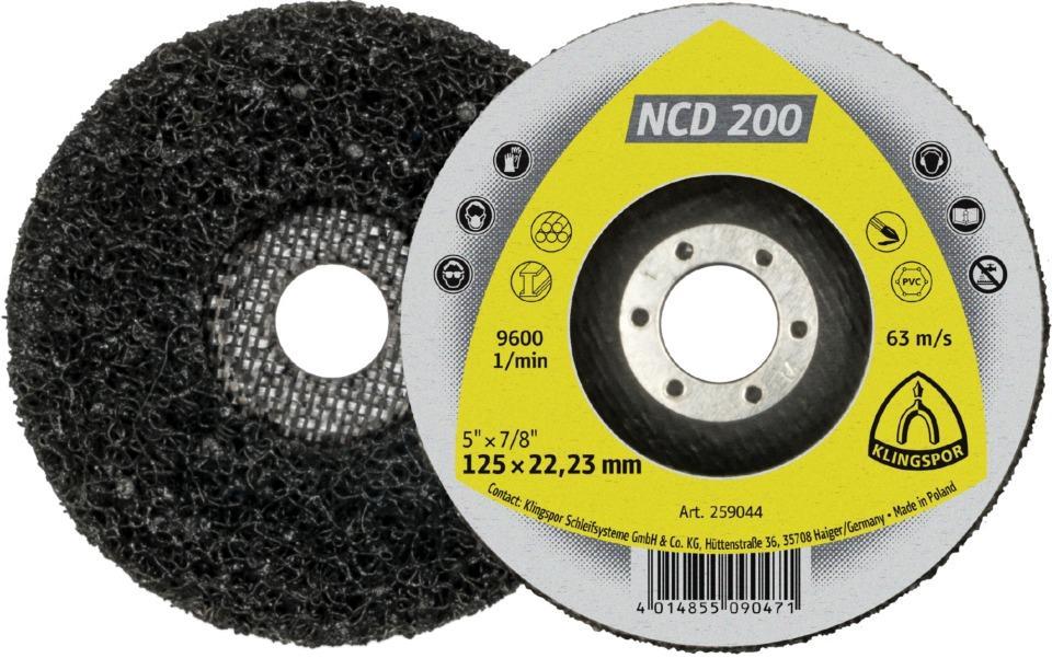 Klingspor NCD 200 disk za čišćenje, 115 x 22,23 mm silicijum karbid ravan