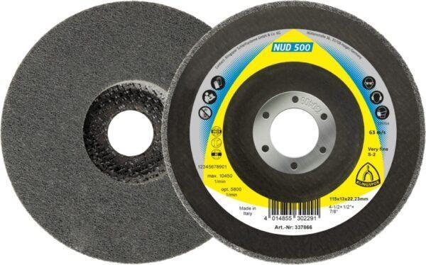 Klingspor NUD 500 kompaktni disk, 115 x 13 x 22,23 mm veoma fino silicijum karbid