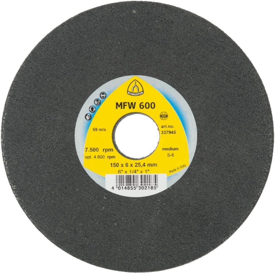Klingspor UNITIZED WHEEL 600 kompaktni disk, 150 x 3 x 25,4 mm srednje silicijum karbid