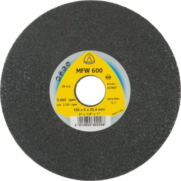 Klingspor UNITIZED WHEEL 600 kompaktni disk, 150 x 6 x 25,4 mm veoma fino silicijum karbid