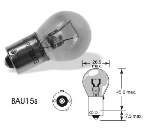 Lucas PY21W 12V 21W Blister-2kom