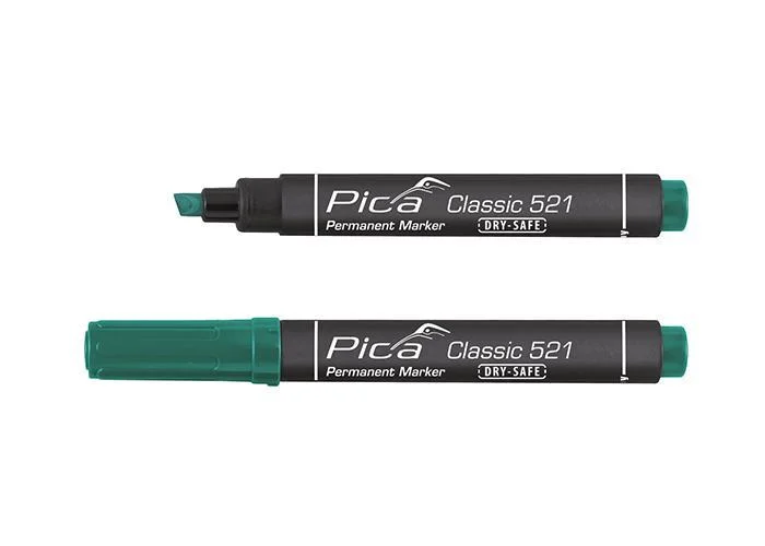 Pica Classic 521 PERMANENT MARKER zeleni KOSI