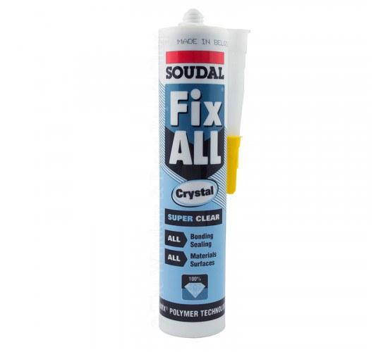 Soudal Fix All Cristal Silikon Polimer 290ml