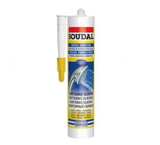 Soudal Sanitarni silikon Transparentni 280ml