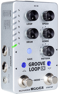 Mooer Groove Loop X2 ritam mašina i looper