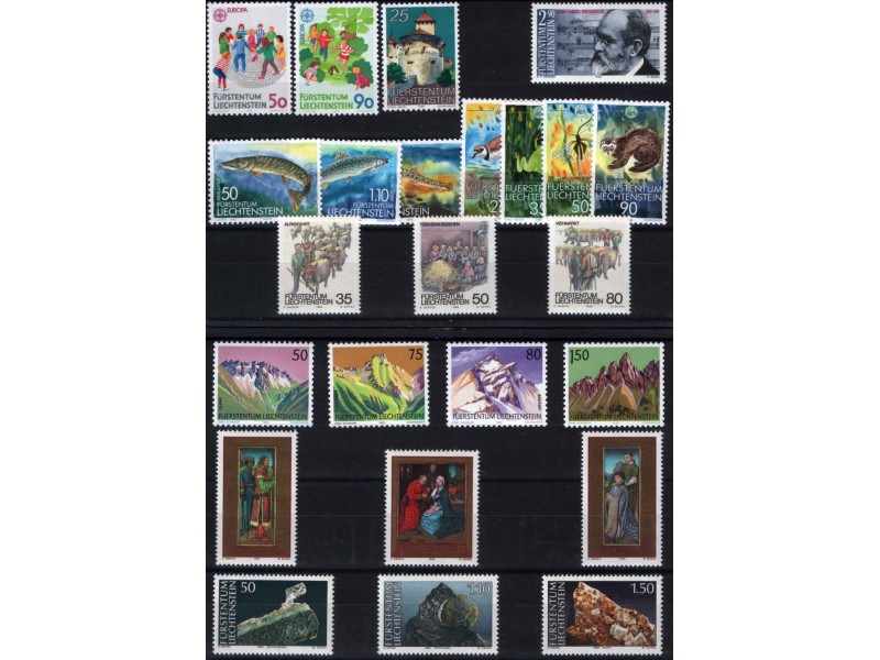 Liechtenstein 1989 KompGod Mi960-83 **