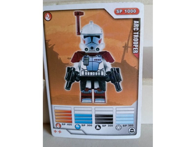 Star Wars kartica ARC TROOPER