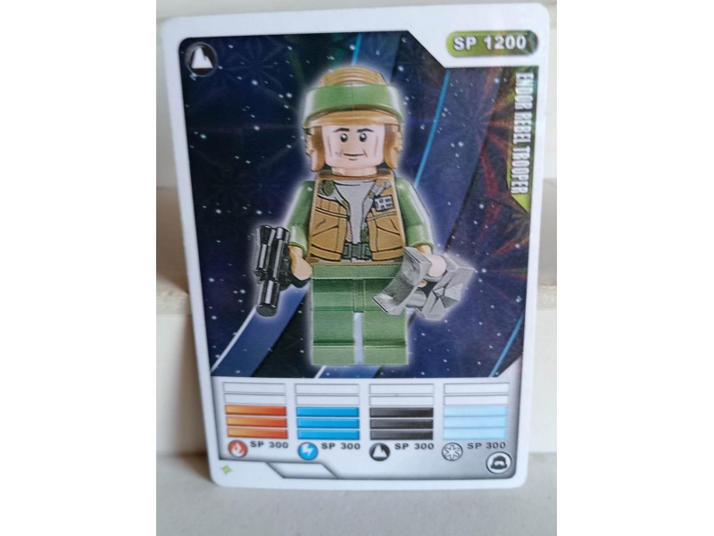 Star Wars kartica ENDOR REBEL TROOPER