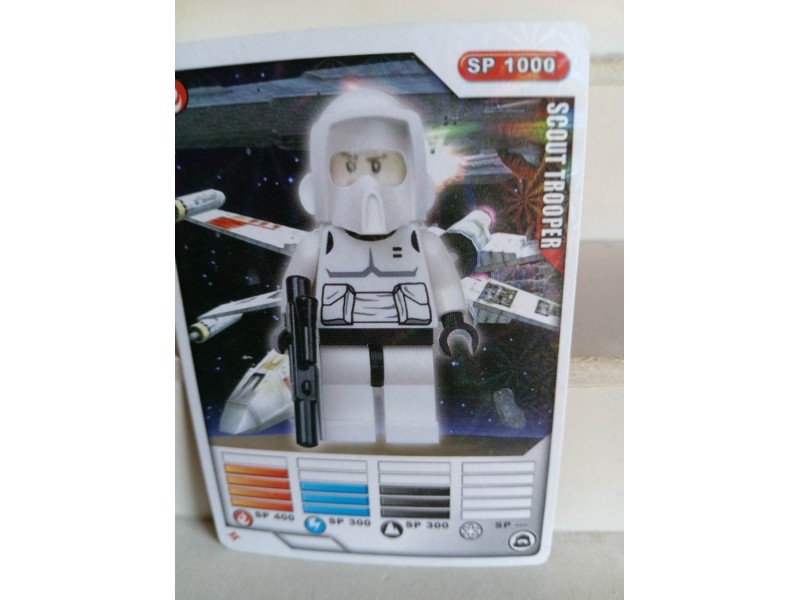 Star Wars kartica SCOUT TROOPER