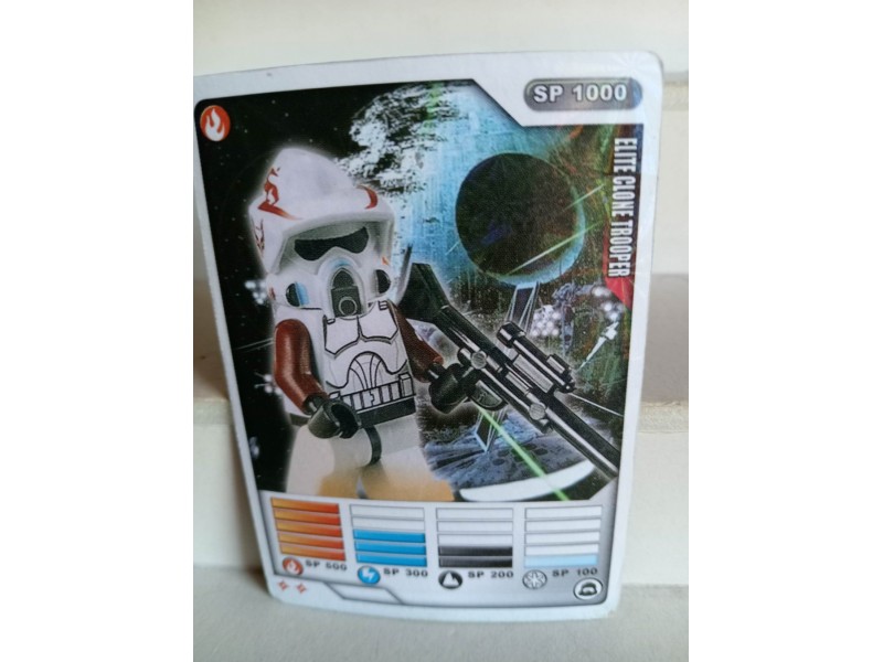 Star Wars kartica ELITE CLONE TROOPER