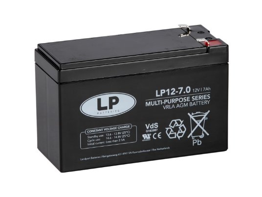 Landport stacionarni akumulator 12V, 7Ah, T2