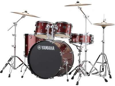Yamaha Rydeen RDP2F5 Cymbal Set Burgundy Glitter