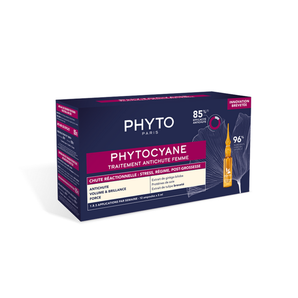 PHYTOCYANE WOMEN REACTIONAL -TRETMAN PROTIV OPADANJA KOSE ZA ŽENE 12X5ML