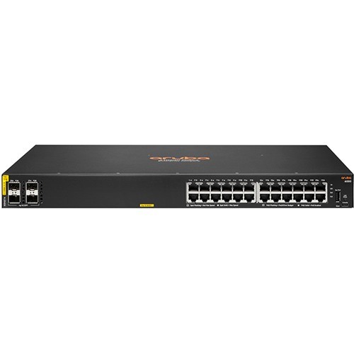 HP Aruba 6000 24G Class4 PoE 4SFP 370W Switch | R8N87A