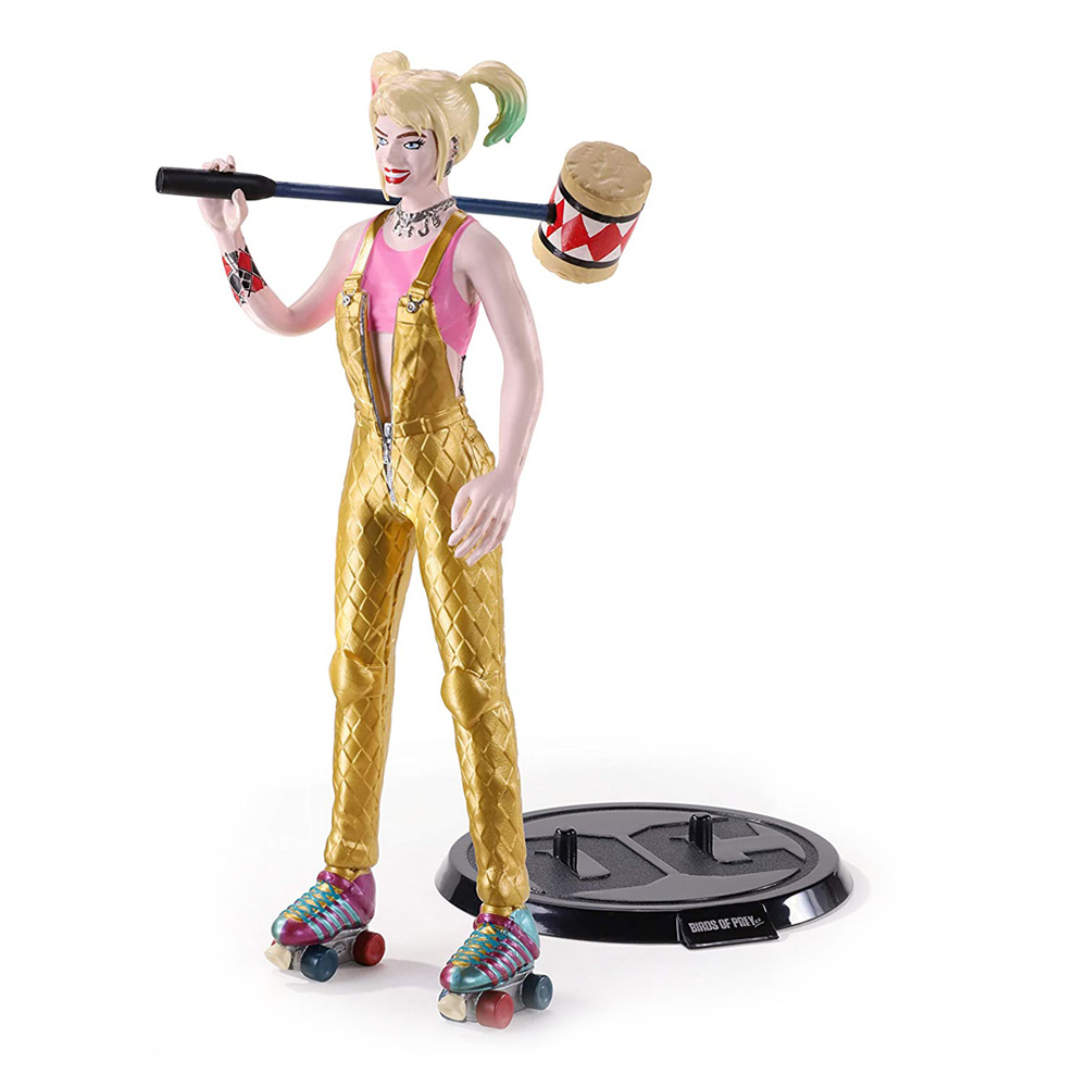 DC - Bendyfigs - Harley Quinn With Mallet (Birds Of Prey)