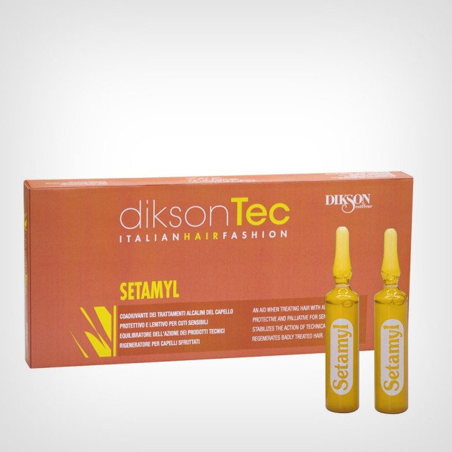 DIKSON SETAMYL AMPULE ZA REGENERACIJU TRETIRANE KOSE 12X12ML