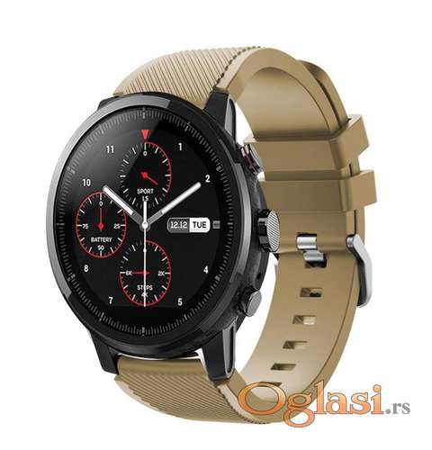Krem narukvica za Galaxy Watch Huawei Watch 20mm i 22mm