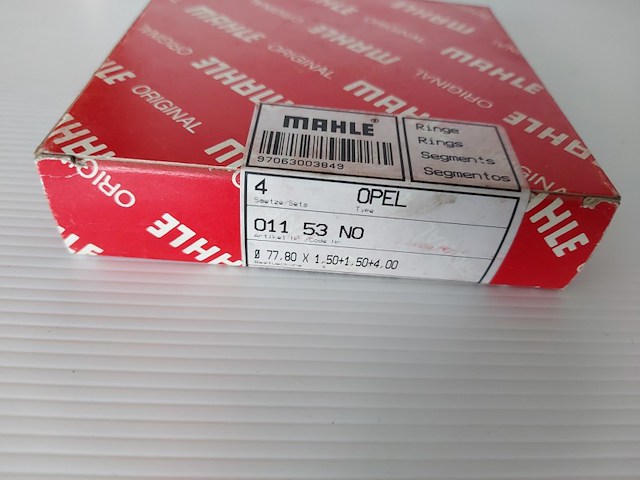 Karike, 77,8 mm STD (1,5-1,5-4), OPEL 1.2 S