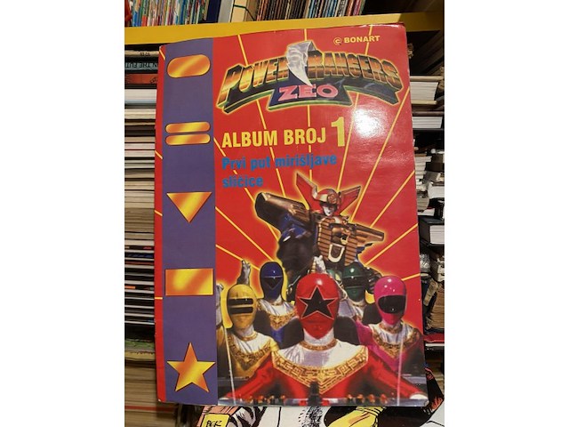 Power rangers ZEO album broj 1