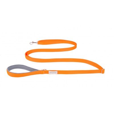 Amiplay Samba Podesivi Povodac Easy Fix M Narandžasti 160-300cm x 2cm