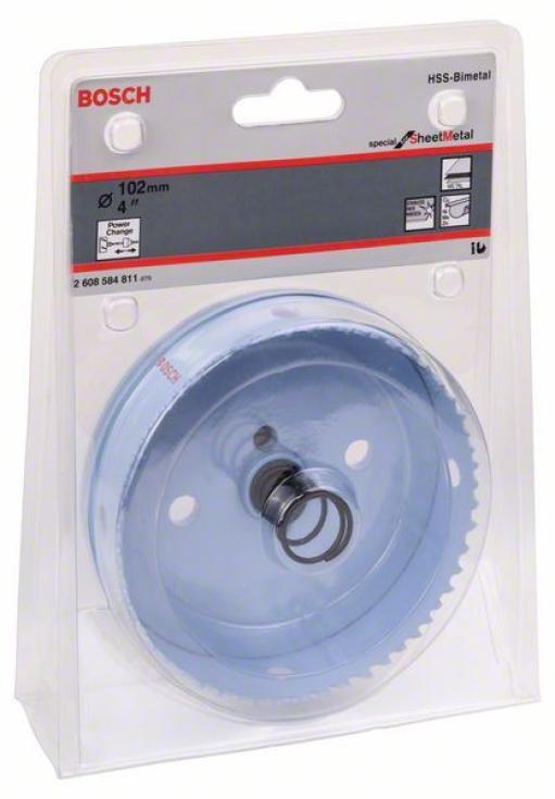 Testera za bušenje provrta Sheet Metal Bosch 2608584811, 102 mm, 4"
