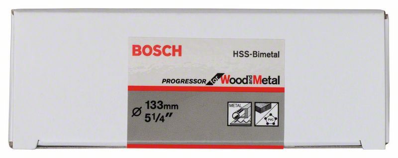 Testera za otvore HSS-bimetal za standardne adaptere Bosch 2608584838, 133 mm, 5 1/4"
