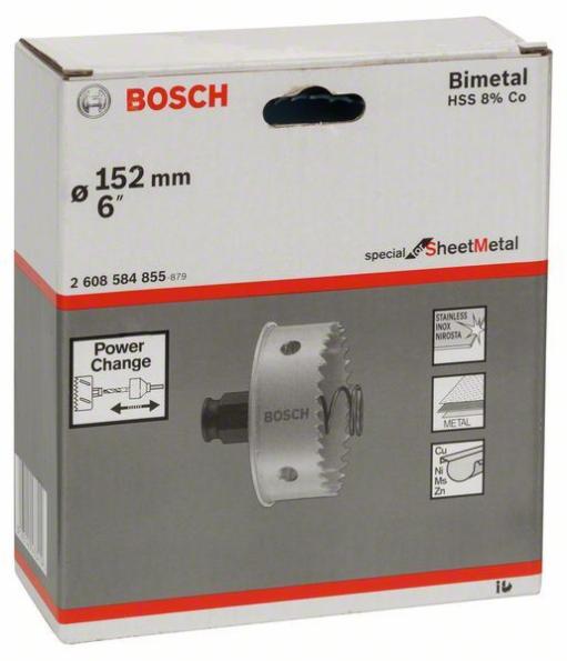 Testera za bušenje provrta Sheet Metal Bosch 2608584855, 152 mm, 6"