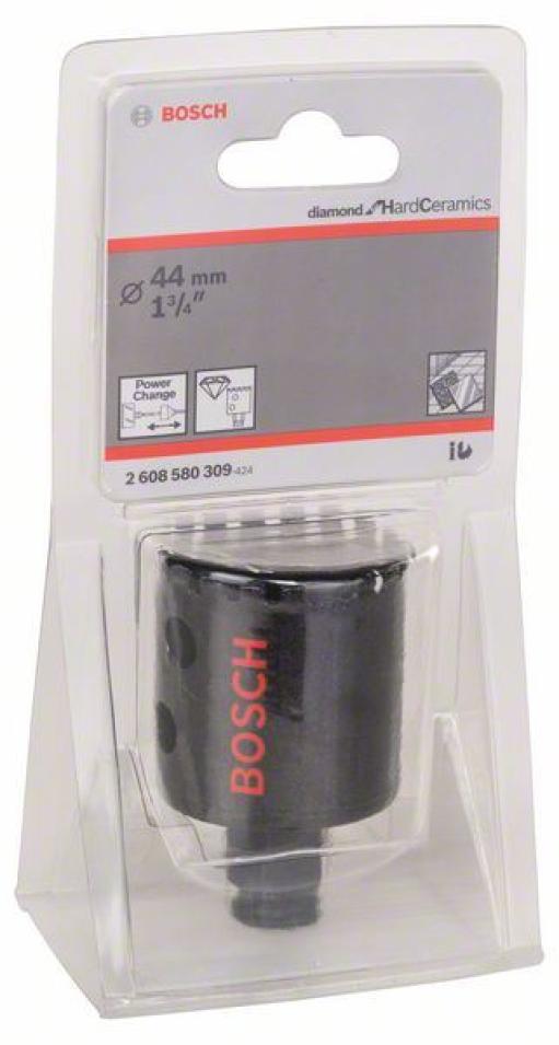 Dijamantska testera za otvore Diamond for Hard Ceramics Bosch 2608580309, 44 mm, 1 3/4"