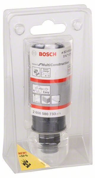 Testera za otvore Speed for Multi Construction Bosch 2608580733, 32 mm, 1 1/4"
