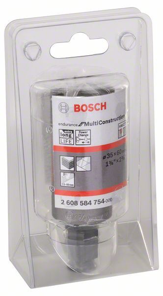 Testera za otvore Endurance for Multi Construction Bosch 2608584754, 35 mm, 3