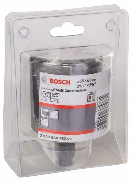 Testera za otvore Endurance for Multi Construction Bosch 2608584762, 65 mm, 4