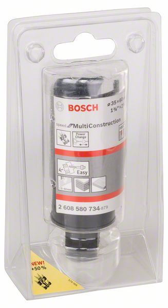 Testera za otvore Speed for Multi Construction Bosch 2608580734, 35 mm, 1 3/8"