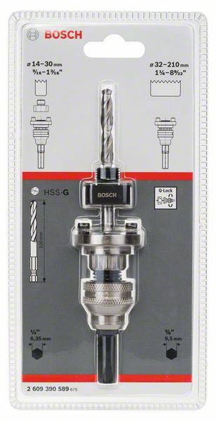 Šestougaoni adapter Bosch 2609390589, 1/2" - 20 UNF, 14-30 mm