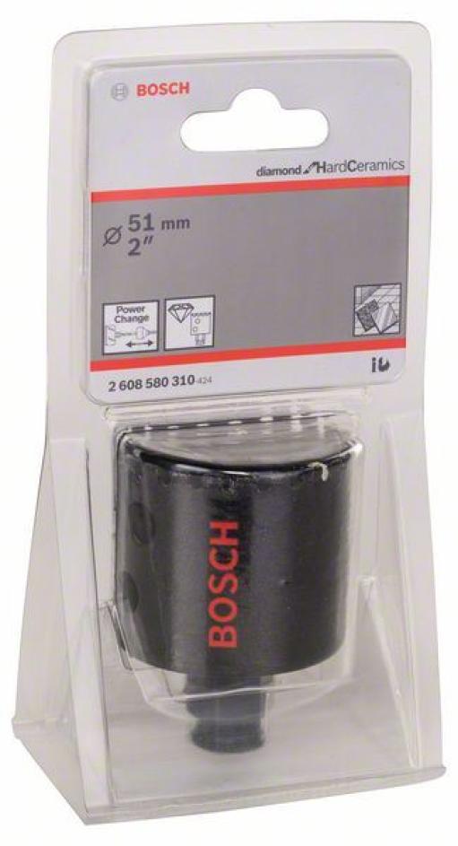 Dijamantska testera za otvore Diamond for Hard Ceramics Bosch 2608580310, 51 mm, 2"