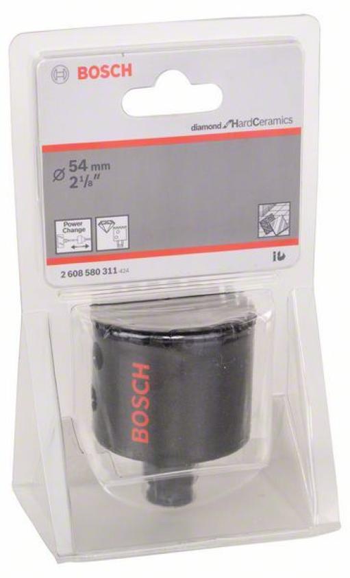 Dijamantska testera za otvore Diamond for Hard Ceramics Bosch 2608580311, 54 mm, 2 1/8"