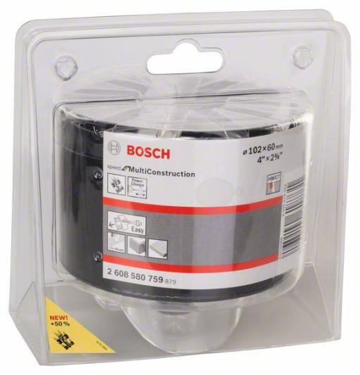 Testera za otvore Speed for Multi Construction Bosch 2608580759, 102 mm, 4"