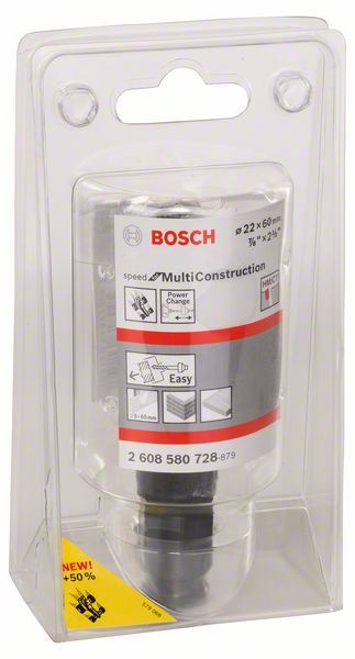 Testera za otvore Speed for Multi Construction Bosch 2608580728, 22 mm, 7/8"