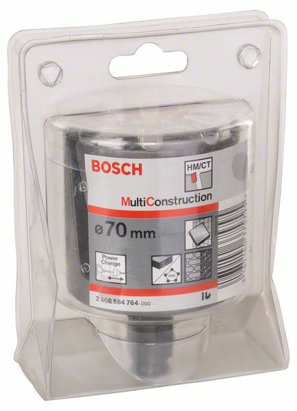 Testera za otvore Endurance for Multi Construction Bosch 2608584764, 70 mm, 4