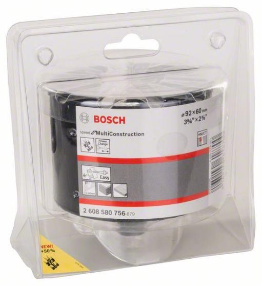 Testera za otvore Speed for Multi Construction Bosch 2608580756, 92 mm, 3 5/8"