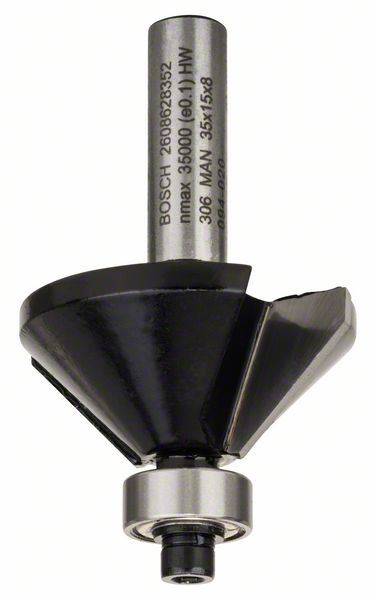 Glodalo za skošavanje ivica Bosch 2608628352, 8 mm, B 11 mm, L 15 mm, G 56 mm, 45°