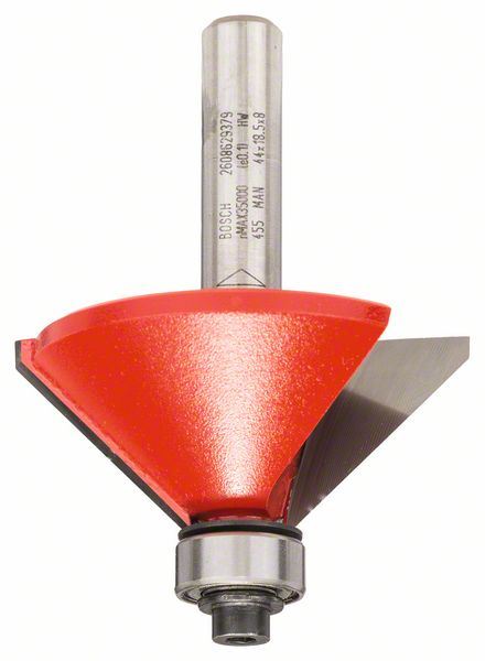 Glodalo za skošavanje ivica Bosch 2608629379, 8 mm, D 44 mm, L 18,5 mm, G 61 mm